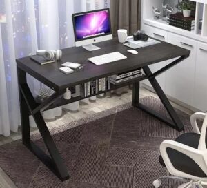 Computer table simple modern K shape portable folding computer laptop ...