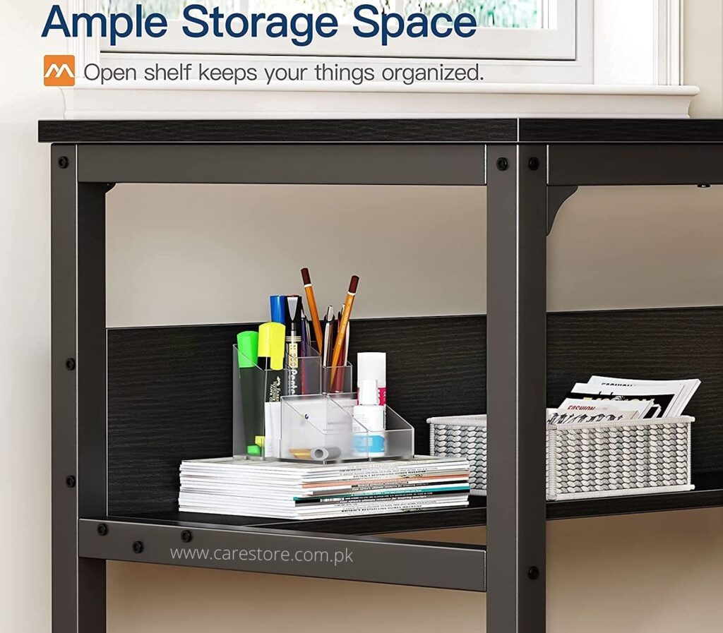 48 Inch length Computer desk table simple modern K shape portable ...